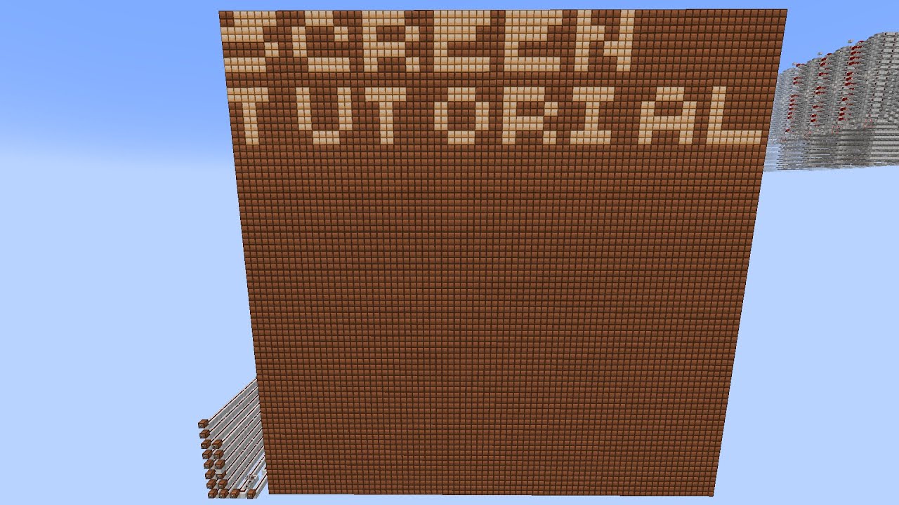 Minecraft Screen Tutorial - YouTube