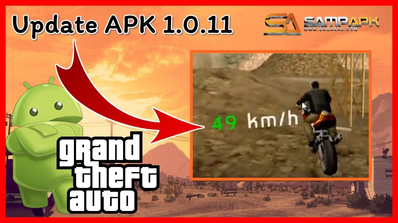 SAMP APK 1.0.11 - MaterialText - YouTube