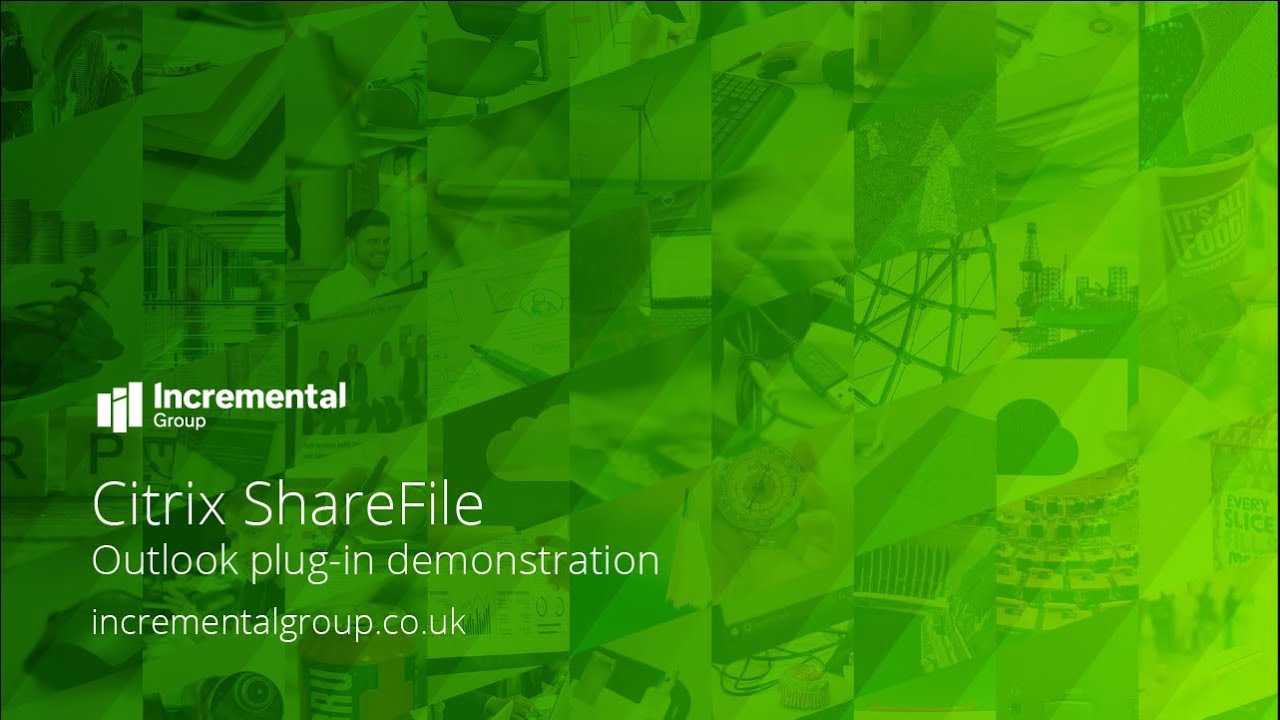 Citrix ShareFile - Outlook plug-in demonstration - YouTube
