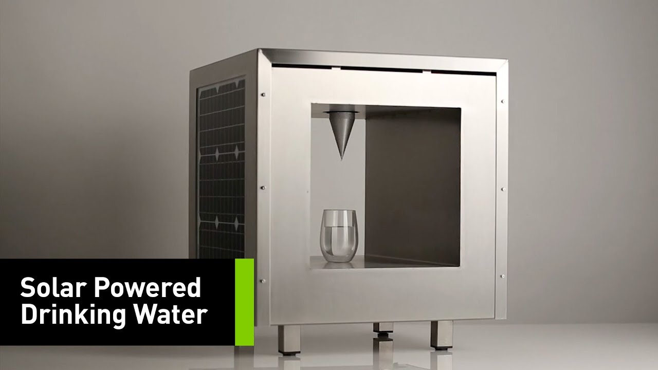 This Solar-Powered Cube Can Produce...Drinking Water? - YouTube
