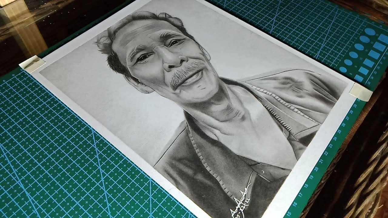 "LOLO TOTO" | Portrait Drawing - YouTube