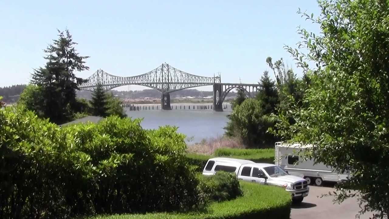 Oregon north bend bridge - YouTube