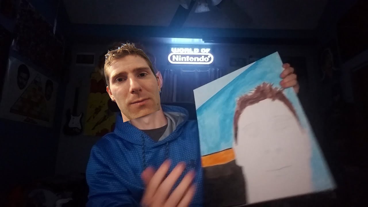 painting linus face part 3 - YouTube