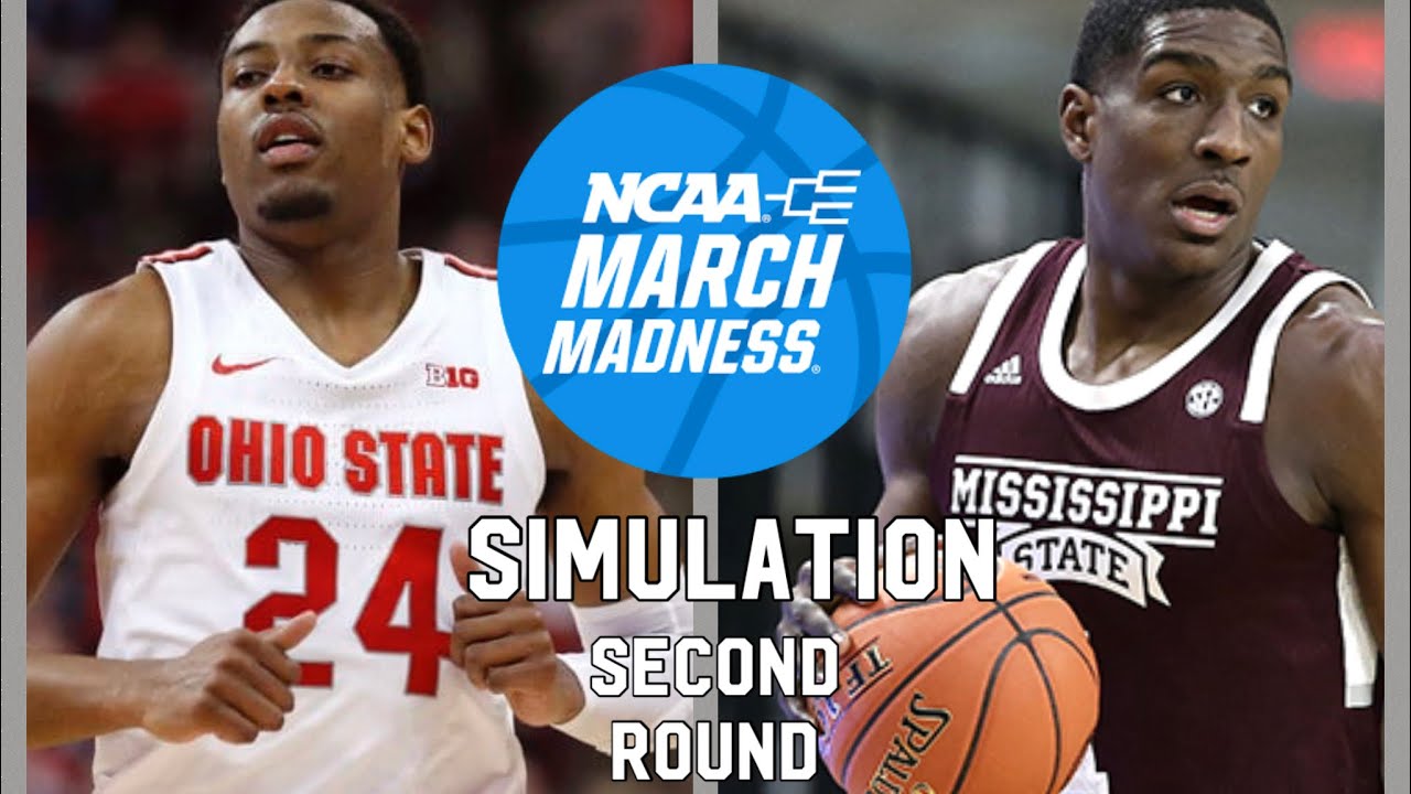 5 Ohio State vs 13 Mississippi State (March Madness Simulation on ...