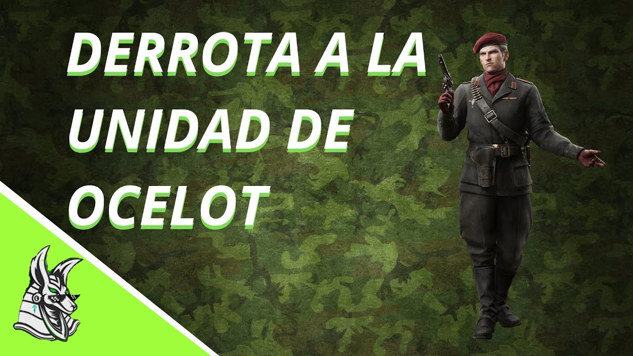 Como derrotar la unidad gru de ocelot, Rapido y facil | METAL GEAR ...