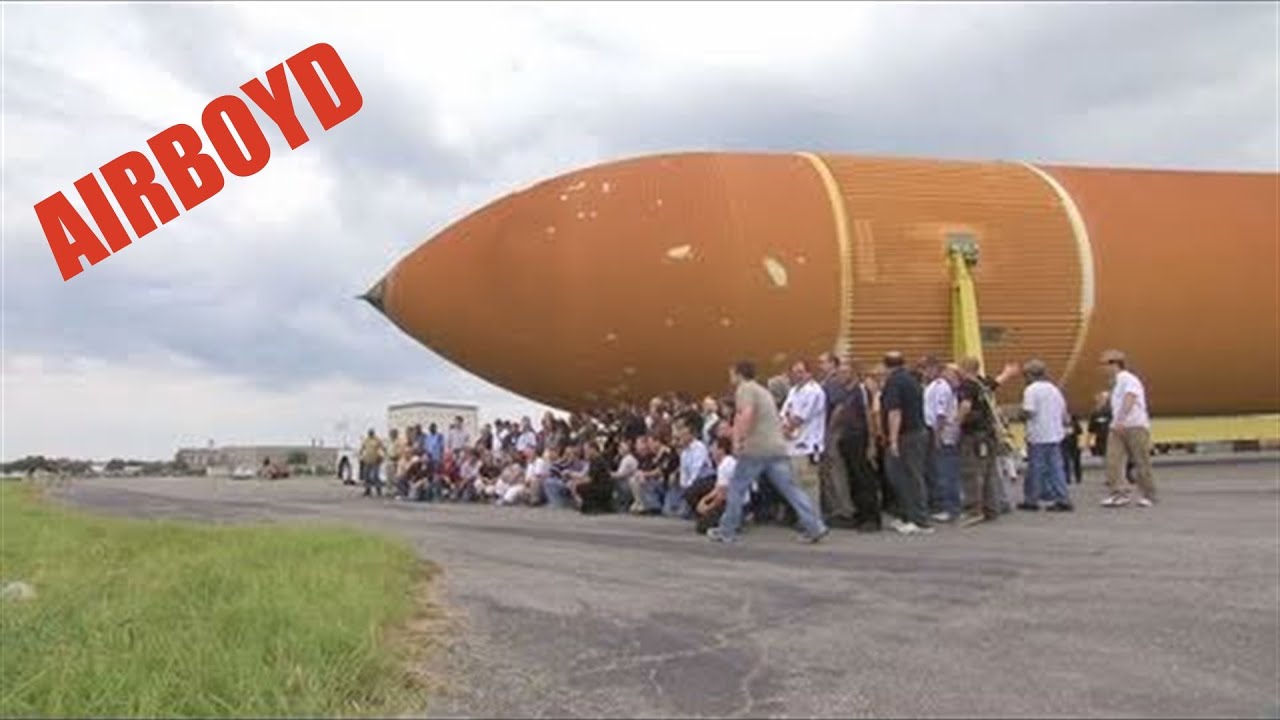 The Last Shuttle External Tank - YouTube
