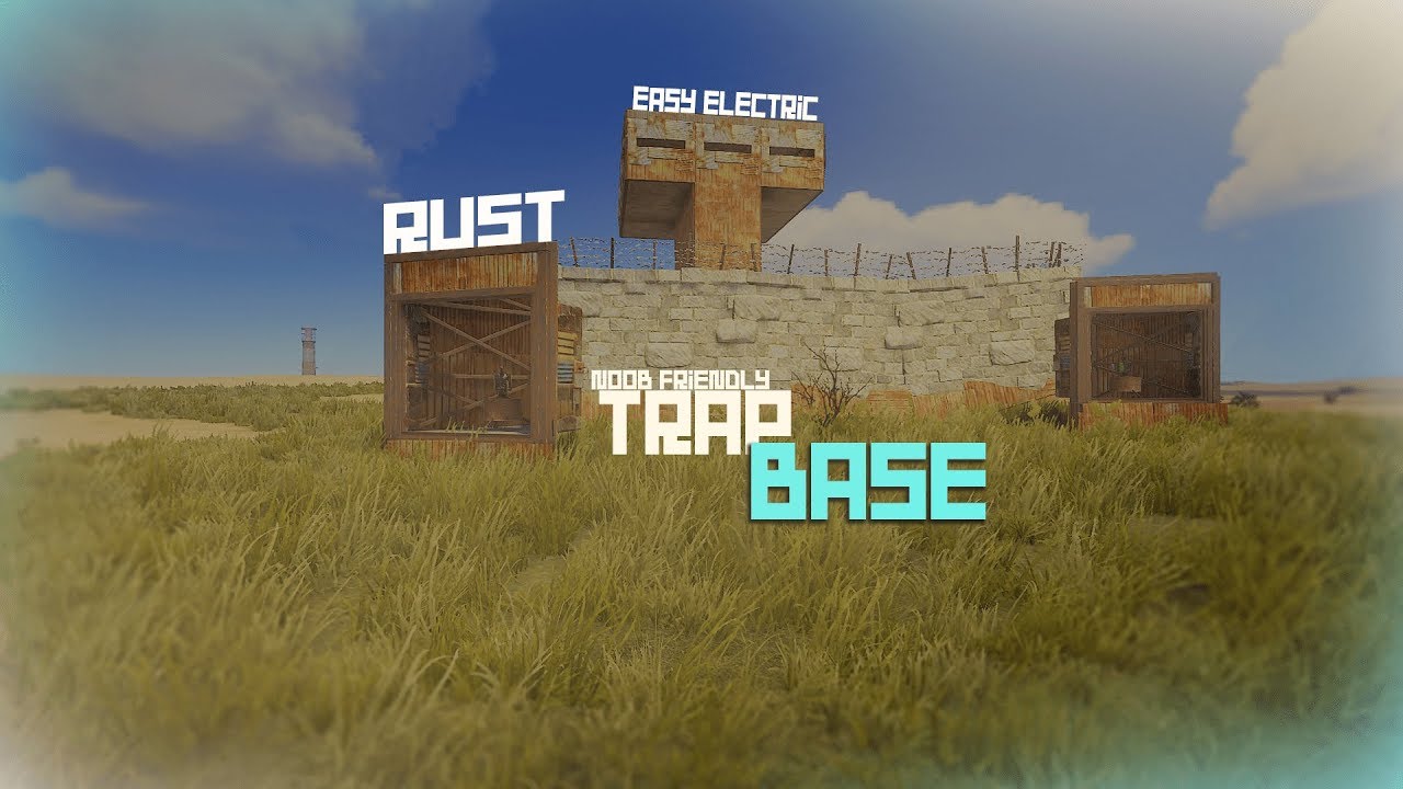 NOOB-FRIENDLY ELECTRIC COMPOUND TRAP - Rust Electricity Tutorial - YouTube