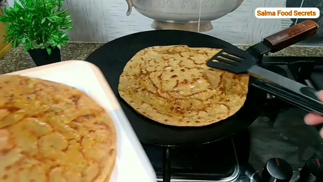Crispy Mooli Ka Paratha Recipe || by Salma Food Secrets Paratha recipe ...