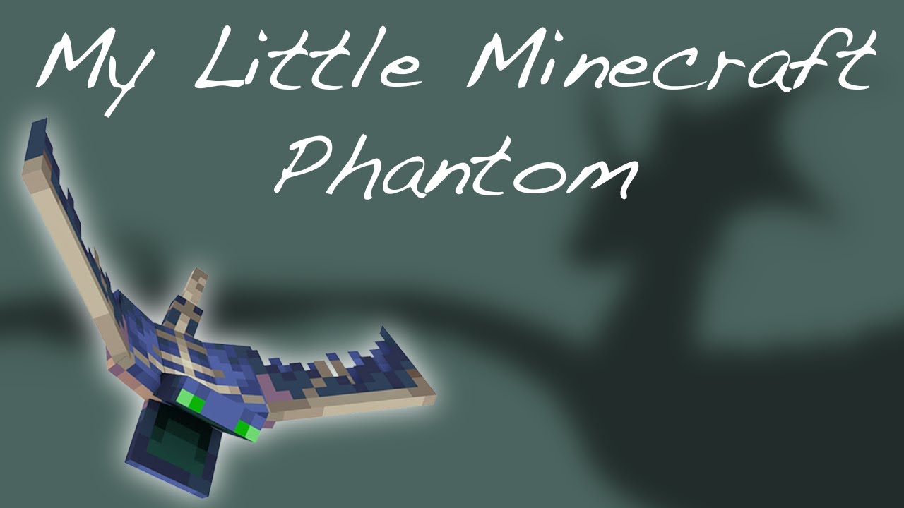 My Little Minecraft - Phantom - Speedpaint - YouTube