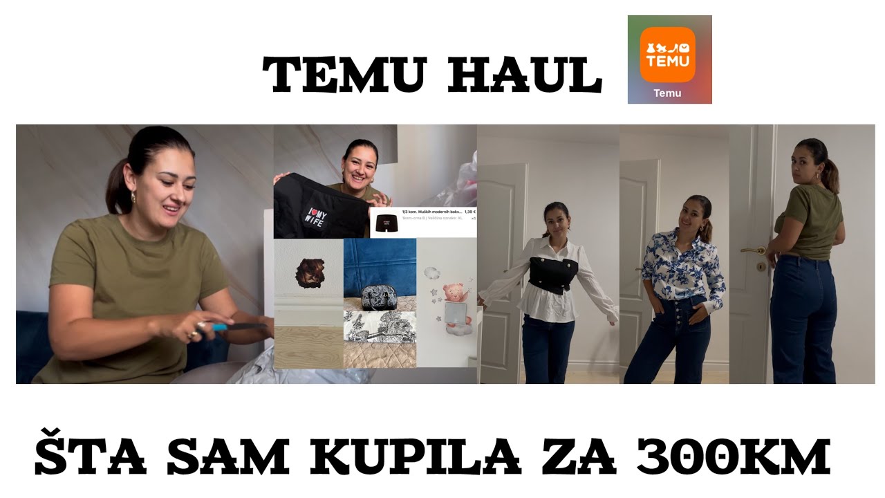 TEMU HAUL - 30 stvari za 150€ nije loše - YouTube