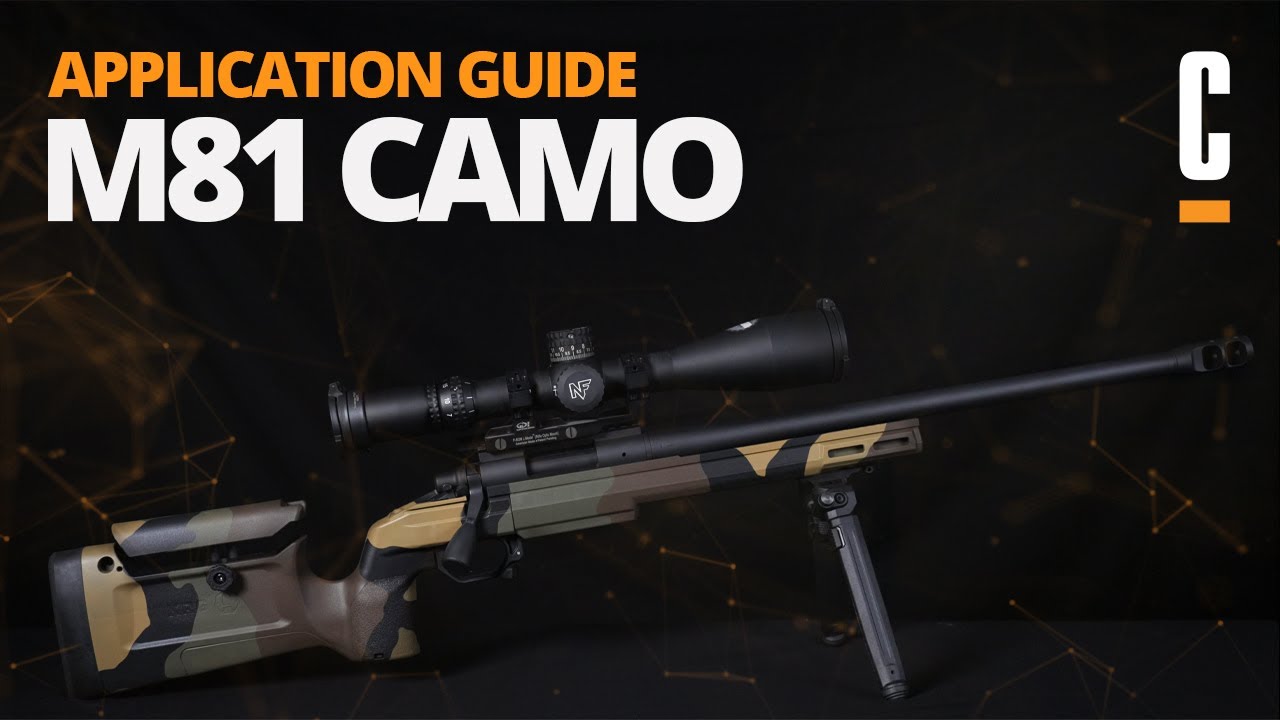 Pattern Series: M81 Application Guide | CERAKOTE® - YouTube