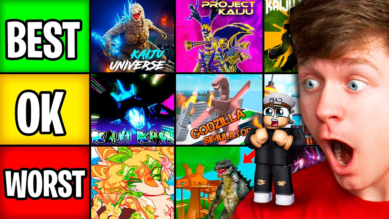 Ranking EVERY GODZILLA GAME in ROBLOX - YouTube