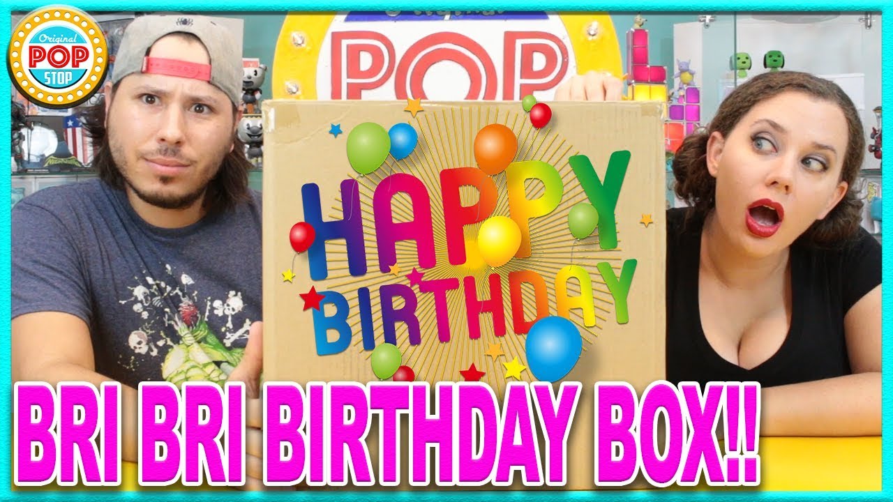 Bri Bri's Birthday Box! | Unboxing - YouTube