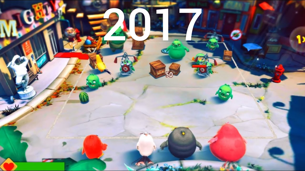 Evolution of Angry Birds - YouTube
