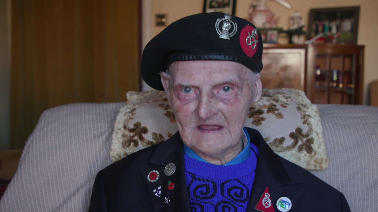 Mr. Les Cherrington: Tank Survivor of North Africa - YouTube