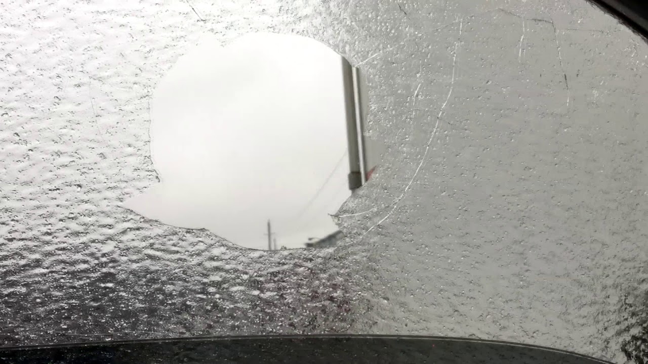 Freezing Rain - Canada- Frozen window - YouTube