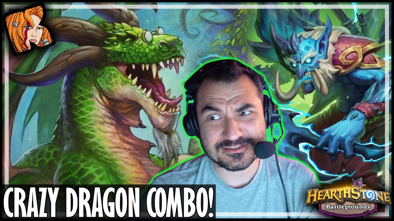 AN UNREAL DRAGON COMBO! - Hearthstone Battlegrounds - YouTube
