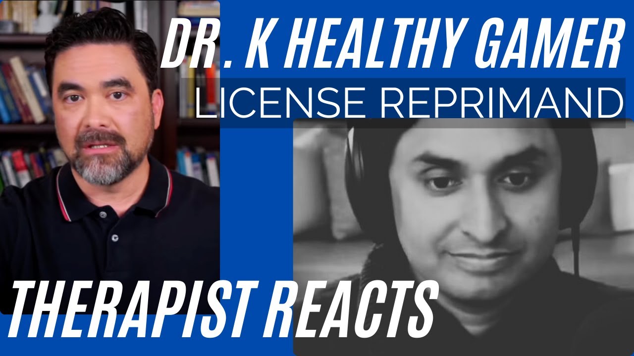Dr. K Healthy Gamer License Reprimand - YouTube
