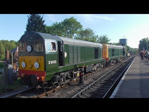 Mid Hants Railway Watercress Line Diesel Gala 2nd June 2018