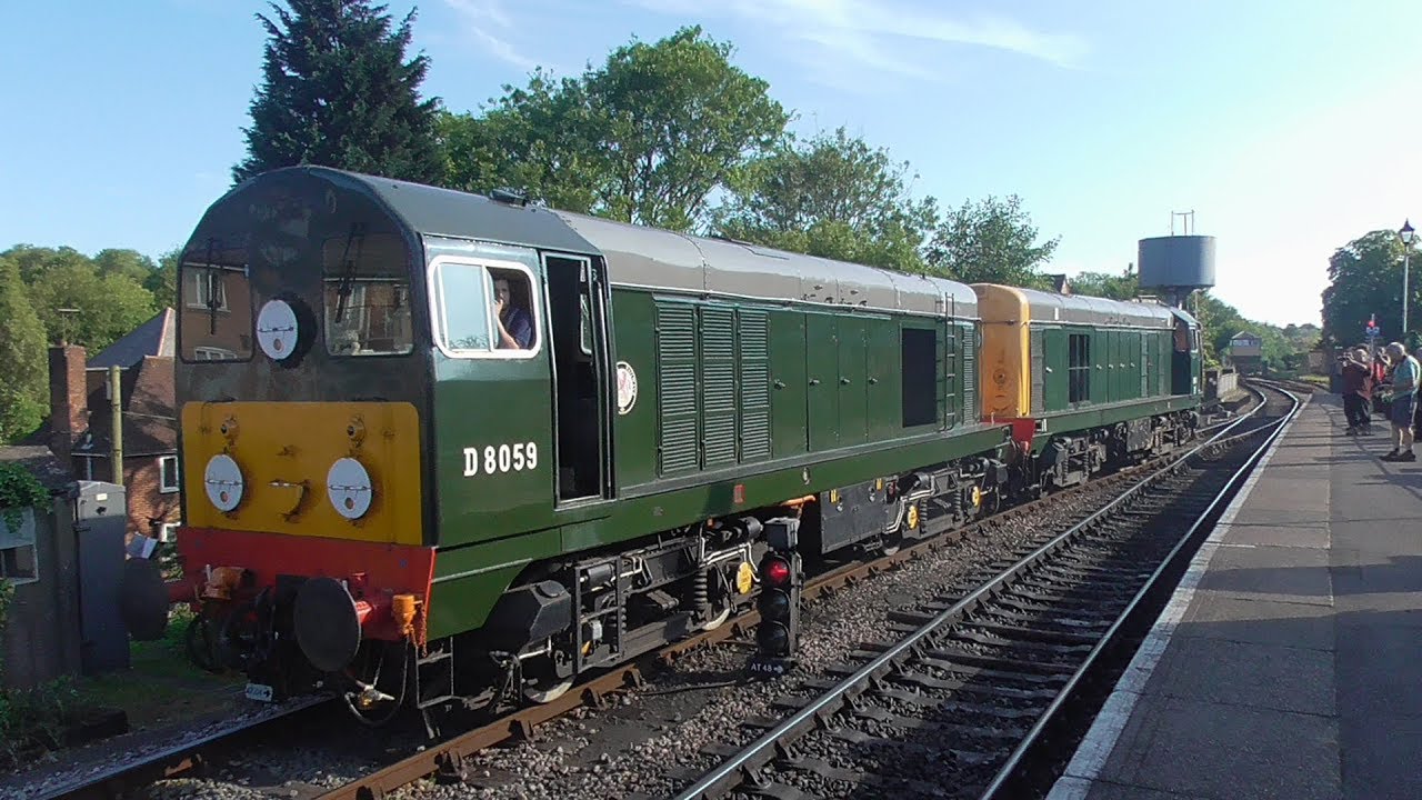 Mid Hants Railway Watercress Line Diesel Gala 2nd June 2018 - YouTube