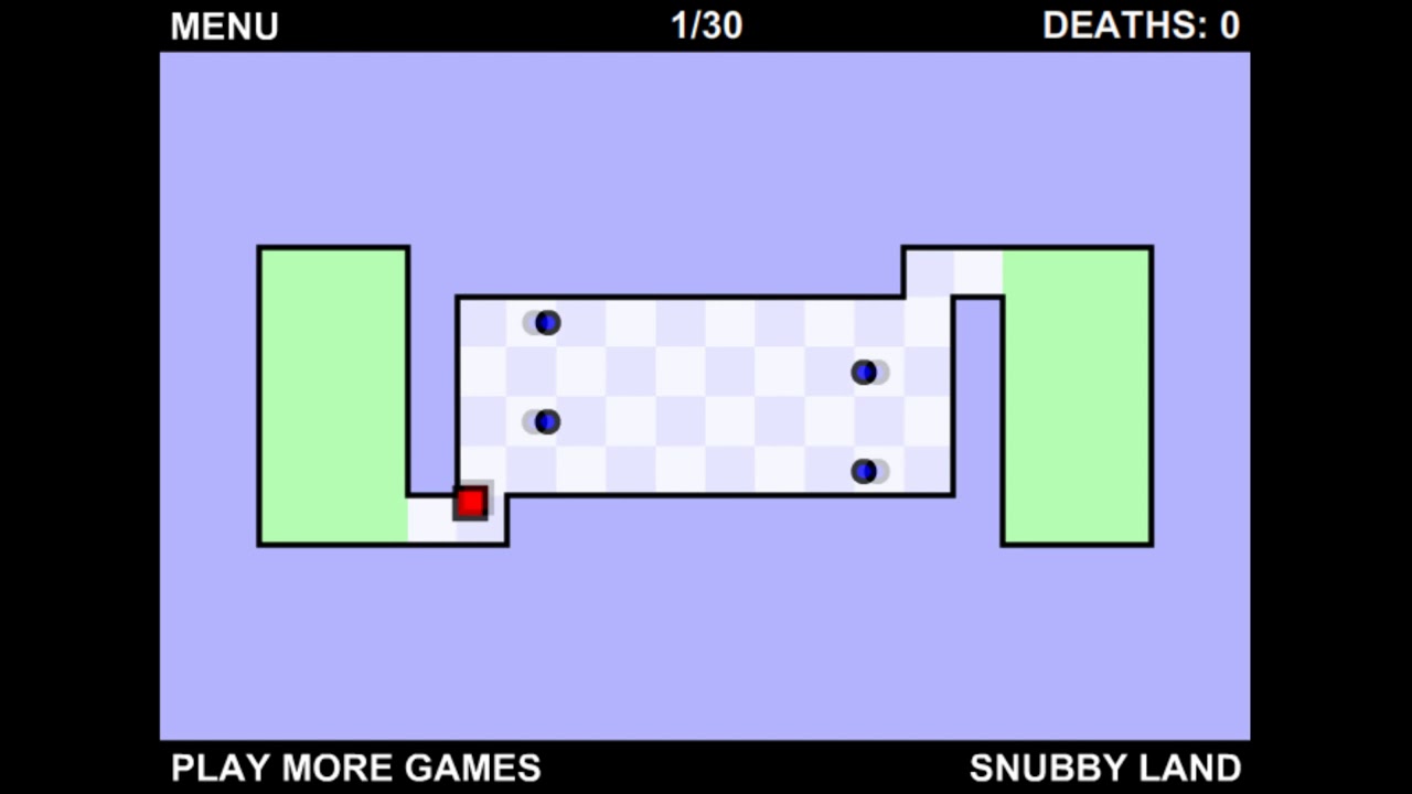World's Hardest Game - Level 1 - YouTube