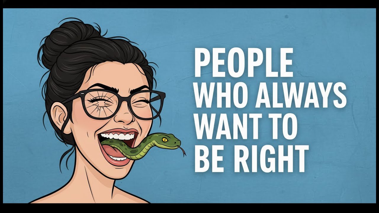 The Psychology of People Who Always Want to Be Right - YouTube