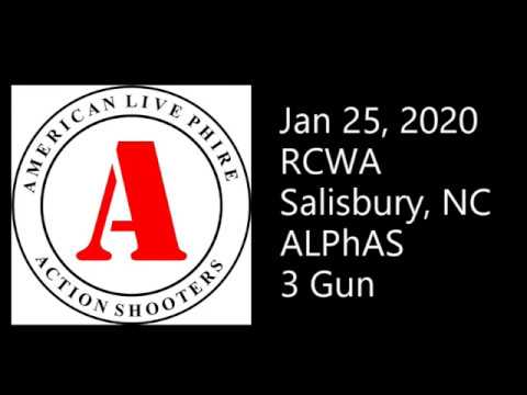 Billy 1st place, 3gun Jan 2020 RCWA - YouTube