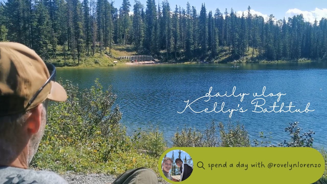A Day at Kelly's Bathtub | Daily Vlog | Hiking | Hinton Alberta Canada ...