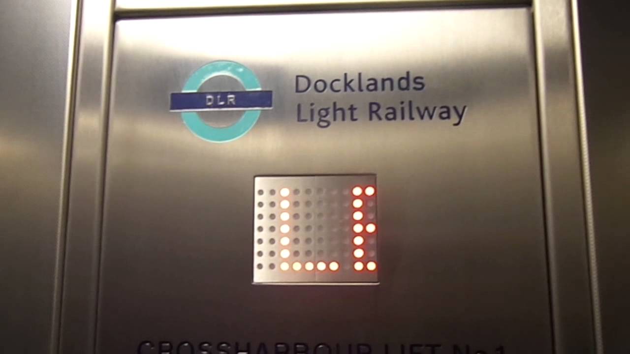 1980's O&K Hydraulic Elevator at Crossharbour DLR Station - YouTube