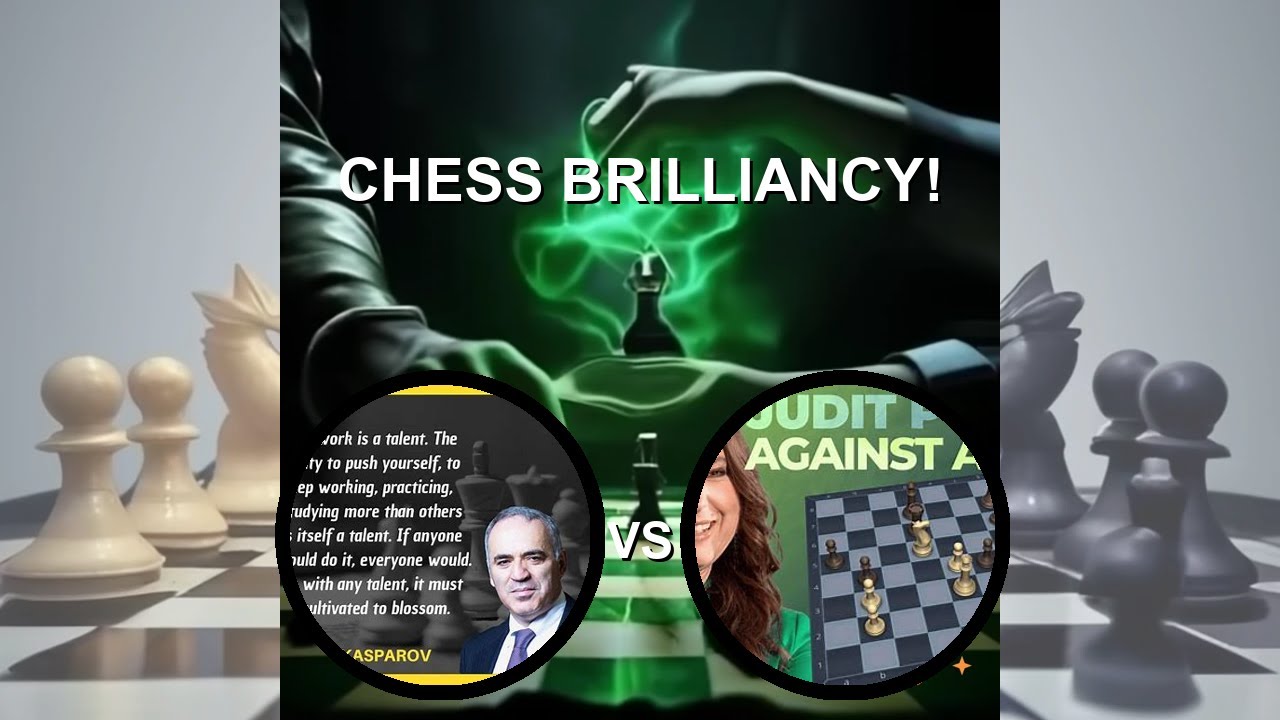 #Chess Gems: Kasparov,G vs Polgar,Ju in Eurotel Trophy 2002 (2838 vs ...