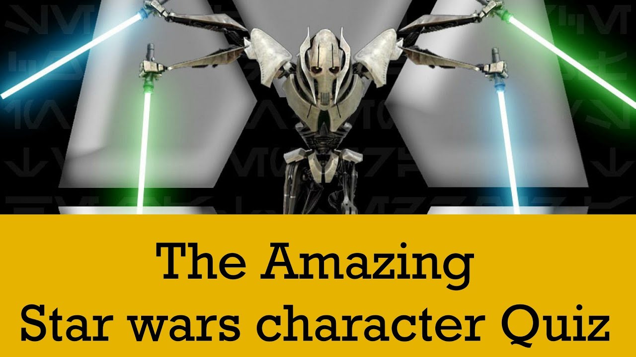 Star was characters quiz, guess the star wars character quiz, guess the ...