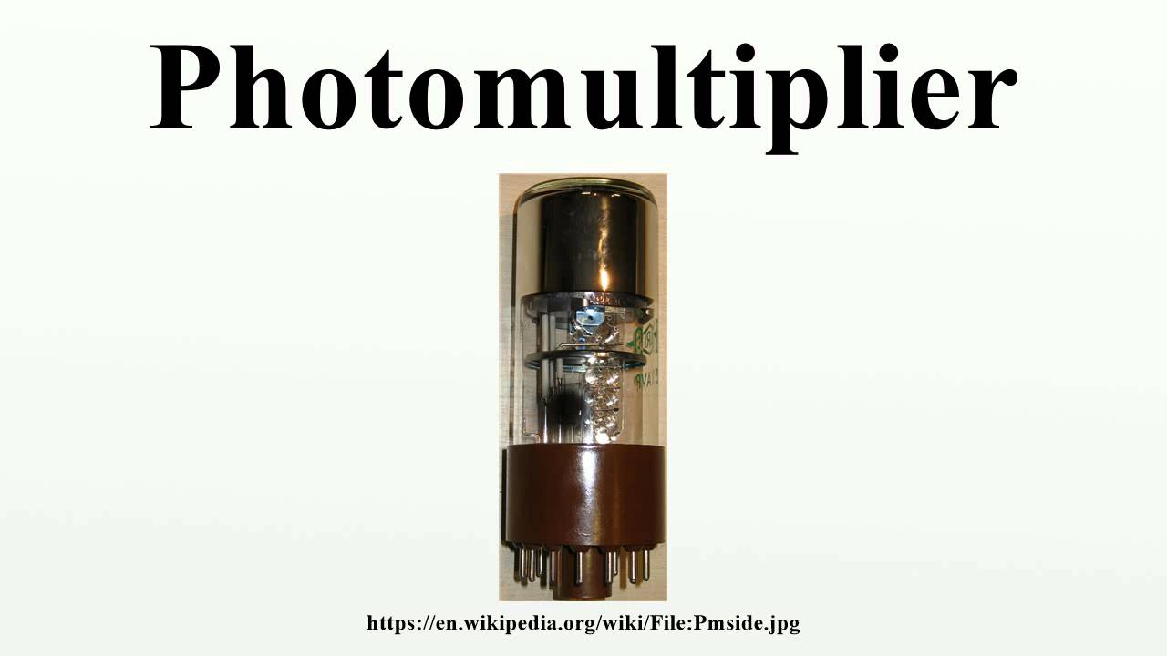 Photomultiplier - YouTube
