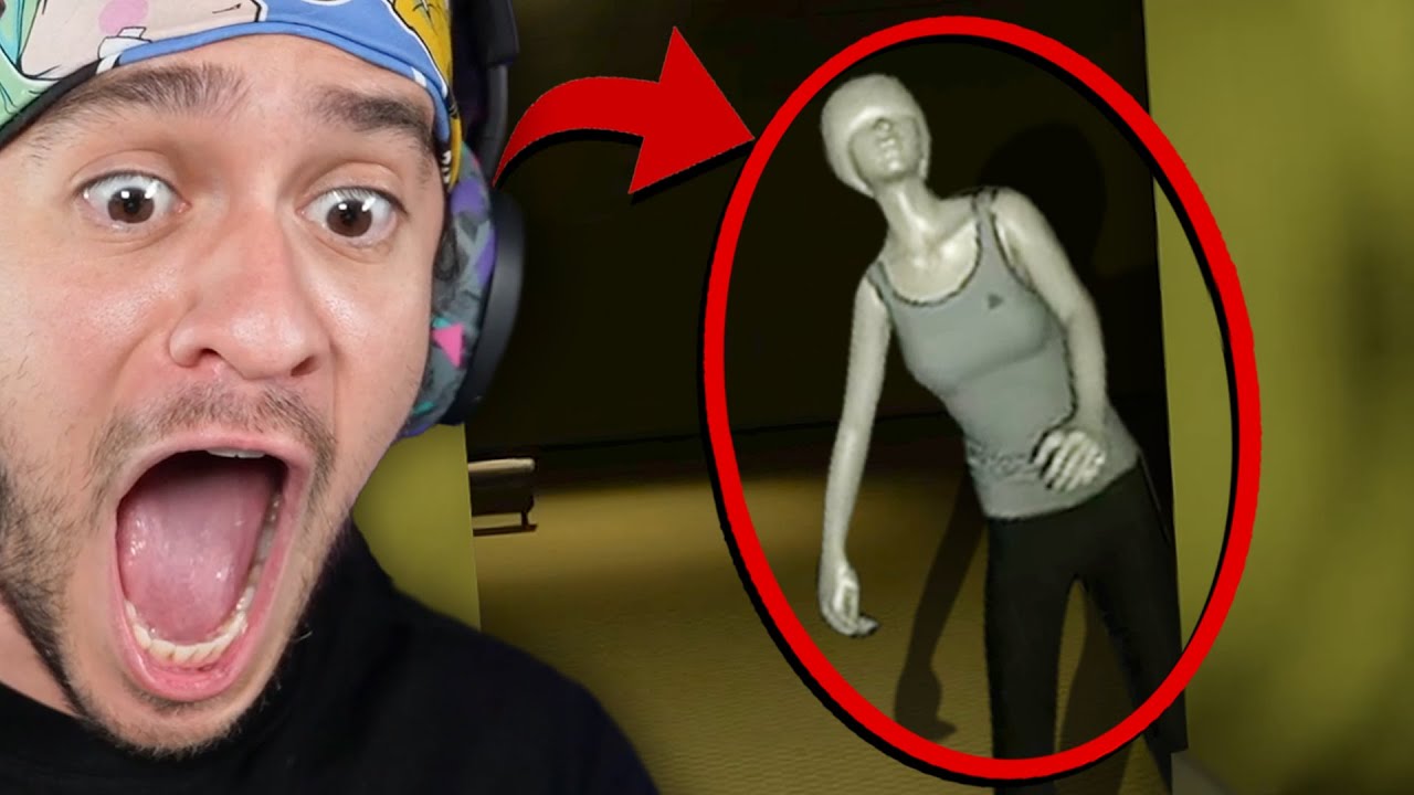 Scary Mannequins in The BACKROOMS Got Me SQUEALING! - YouTube