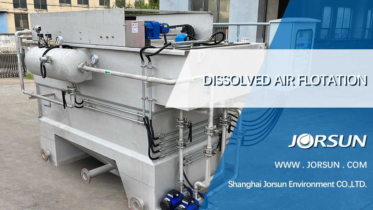 Dissolved air flotation system is an effective water treatment ...