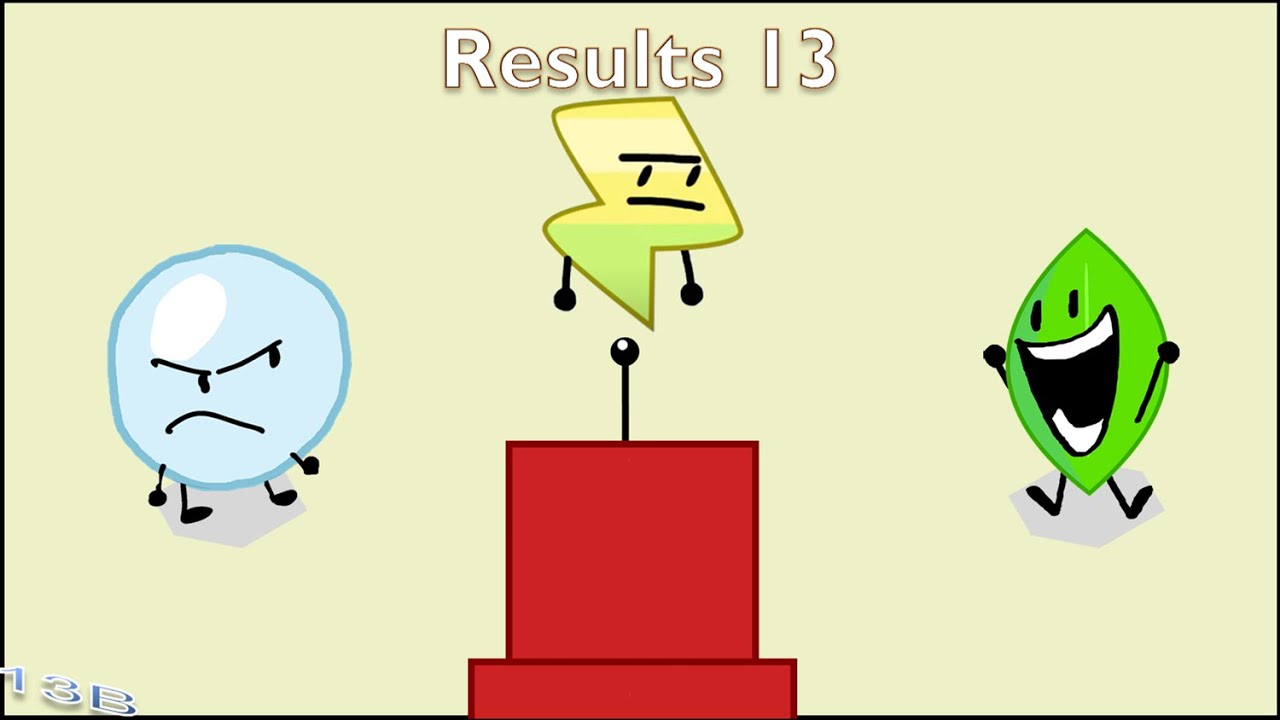 BFDI Camp S2 Results 13 - YouTube