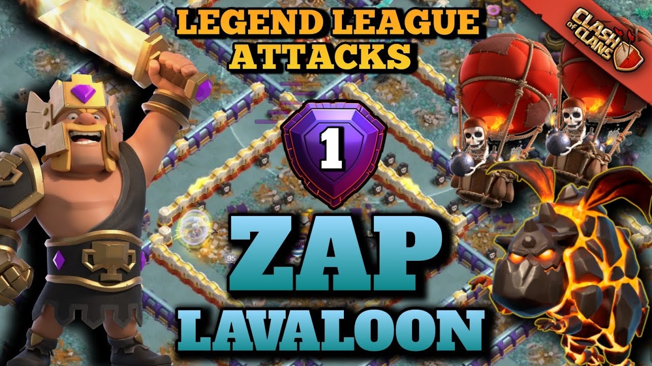 Legend Legend Attacks June Season #16 Zap Lalo | Clash of clans (coc ...