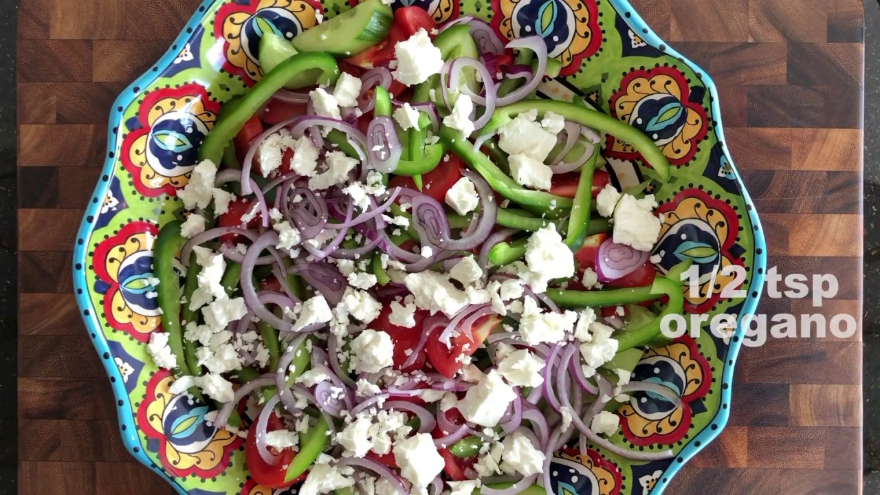 MWR Tours Greek Salad Recipe - YouTube