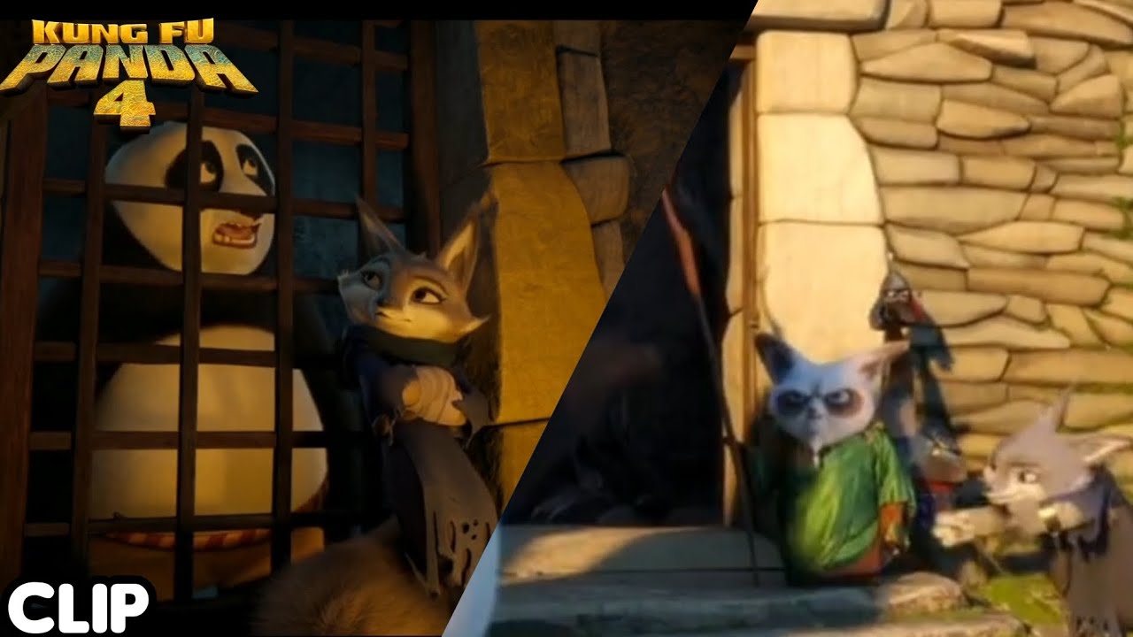 Po visits Zhen at prison | KUNG FU PANDA 4 CLIP (2024) - YouTube