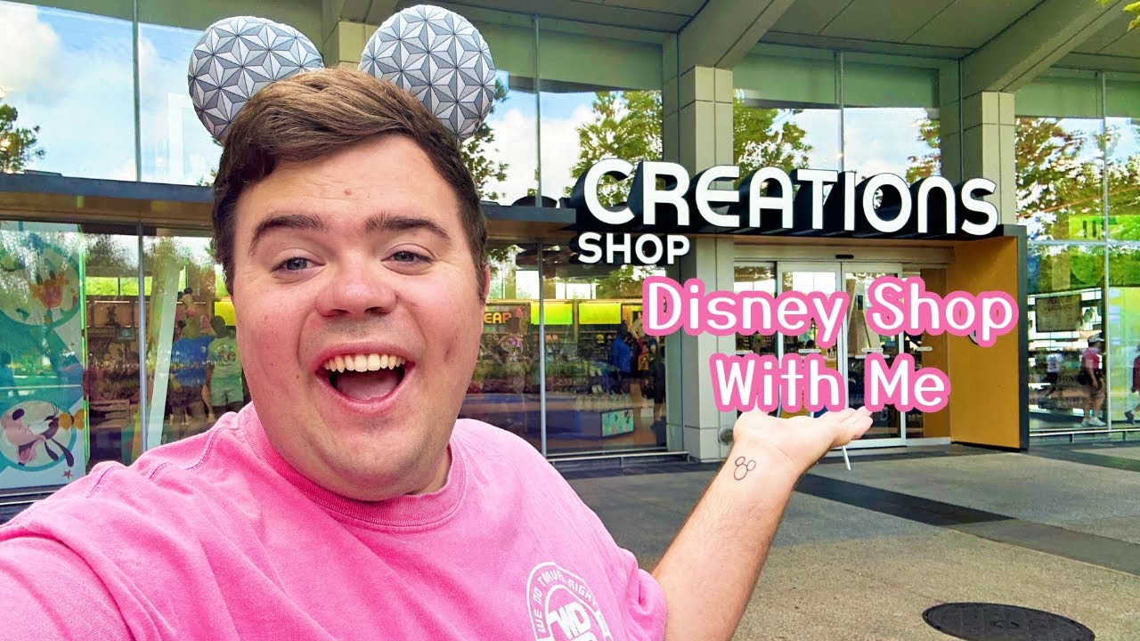Disney Shop With Me | July 2025 New Merch at Creations Shop in EPCOT ...