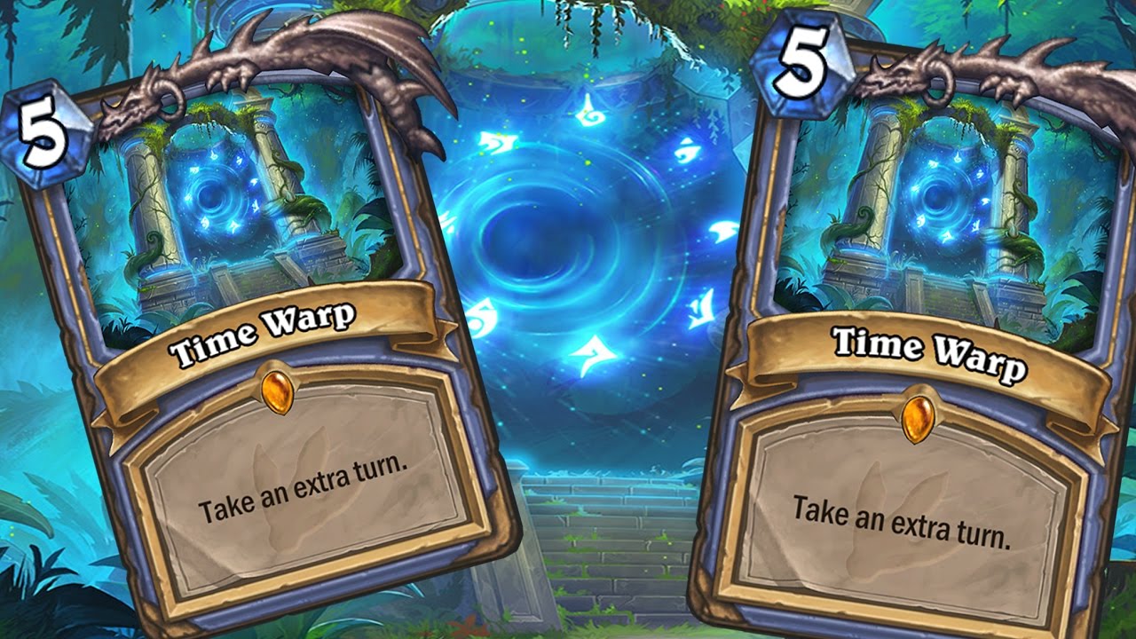 🍀🎲 Time Warp VS Time Warp~ Journey to Un'Goro ~ Hearthstone Heroes of ...
