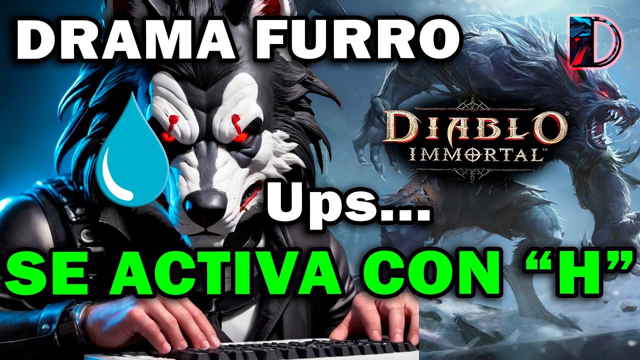 El lobo es BUG & DRAMAS Diablo inmortal - YouTube