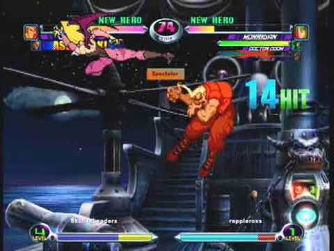 MvC2: Morrigan 65% Darkness Illusion Combo by Rappleross - YouTube