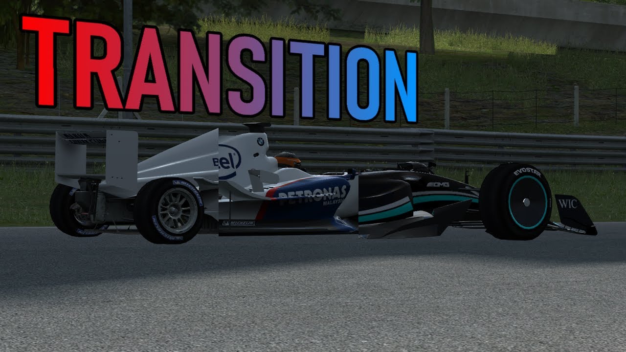 Transitions from Formula BMW to W14 | Live For Speed - YouTube