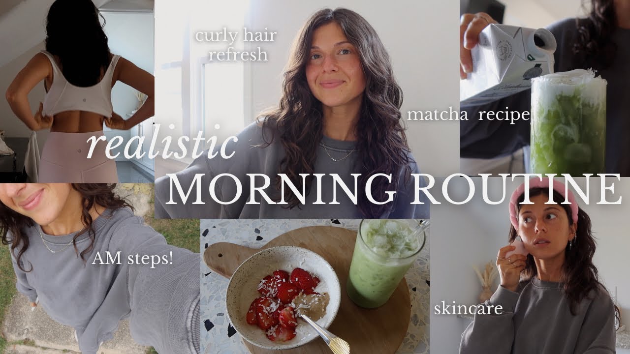 7 AM morning routine *timestamped* | work from home edition - YouTube