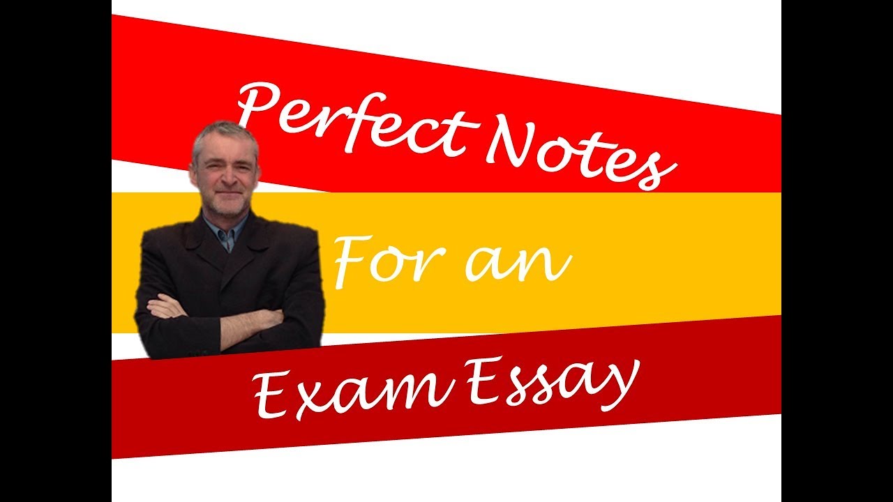 How To Write Perfect Notes for an Exam Essay - YouTube