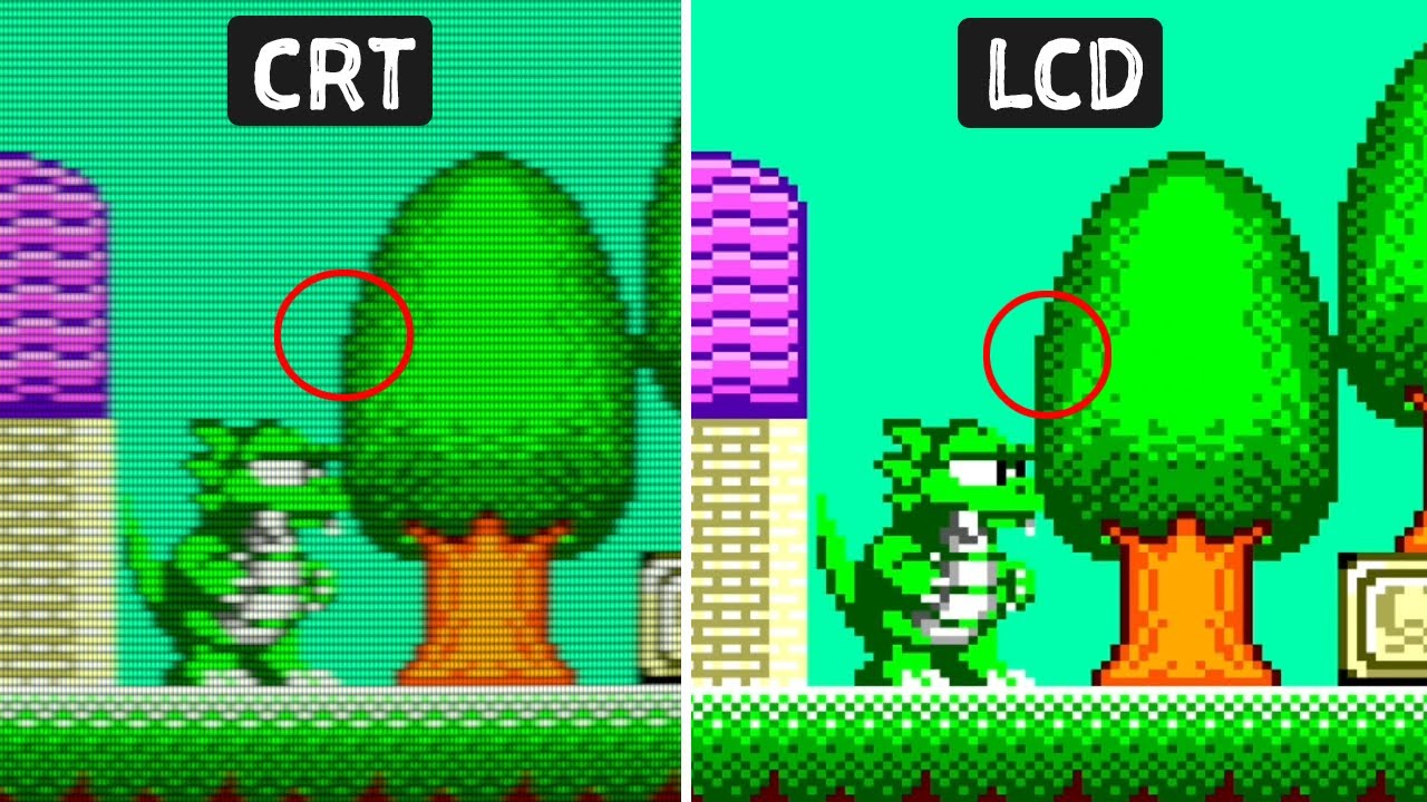 Why CRT TVs Are Essential for Retro Gaming (CRT vs LCD) - YouTube