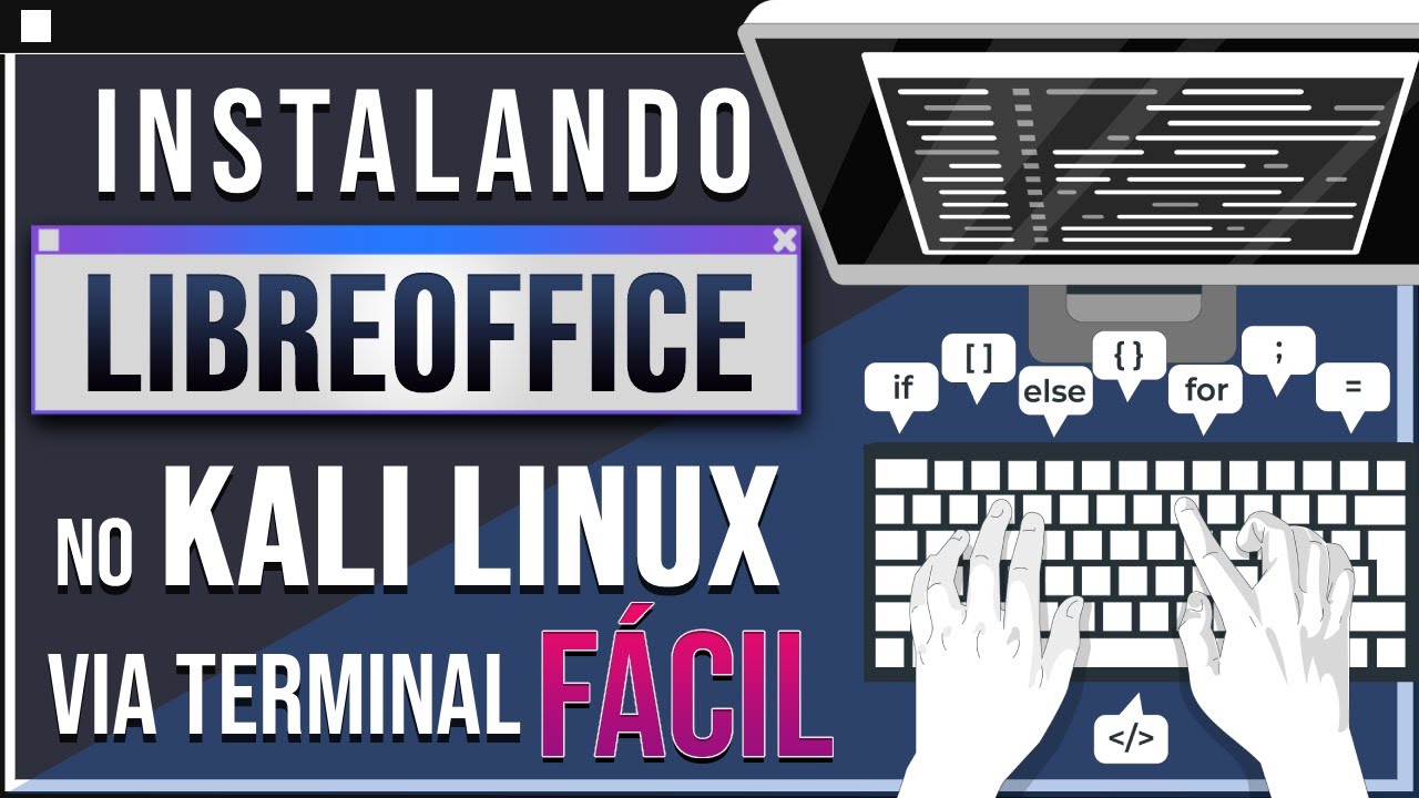 COMO INSTALAR O LIBREOFFICE NO KALI LINUX | Via Terminal - YouTube