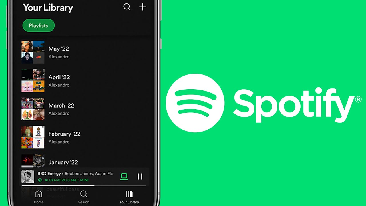 How to Create a Monthly Playlist of Your Liked Songs on Spotify - YouTube