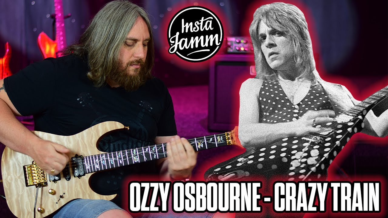 Learn To Play Ozzy Osbourne Crazy Train - Insta Jamm - YouTube