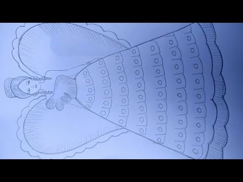 Modern pari girl drawing !! easy drawing tutorial !! - YouTube